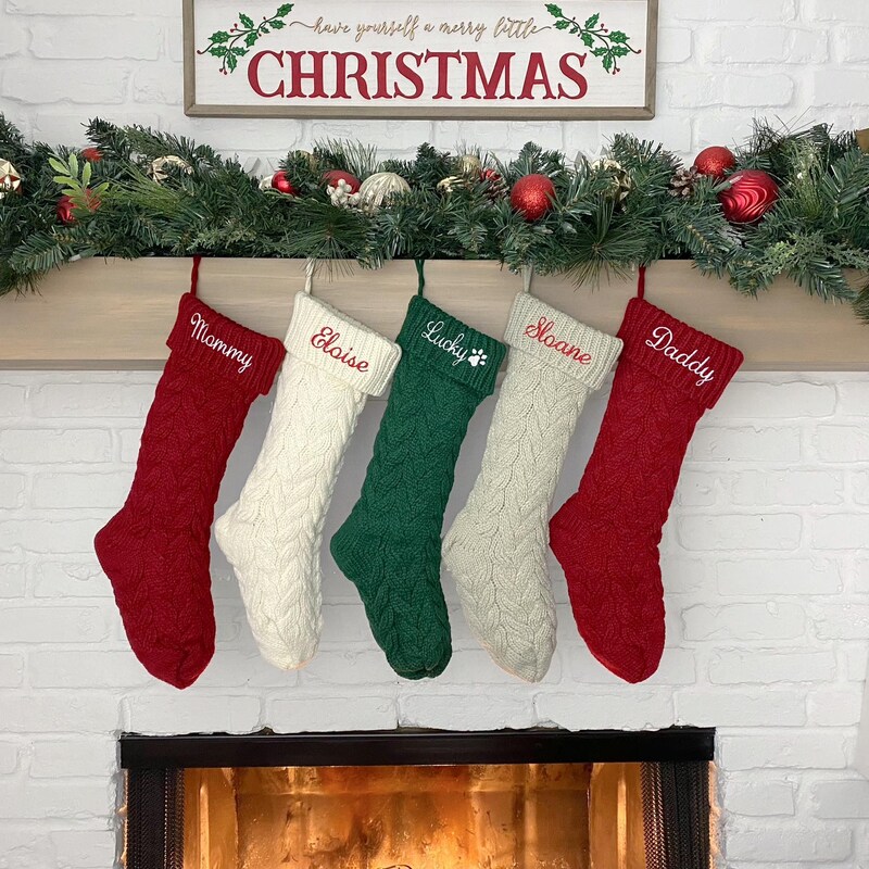 Personalized Christmas Stockings - Etsy