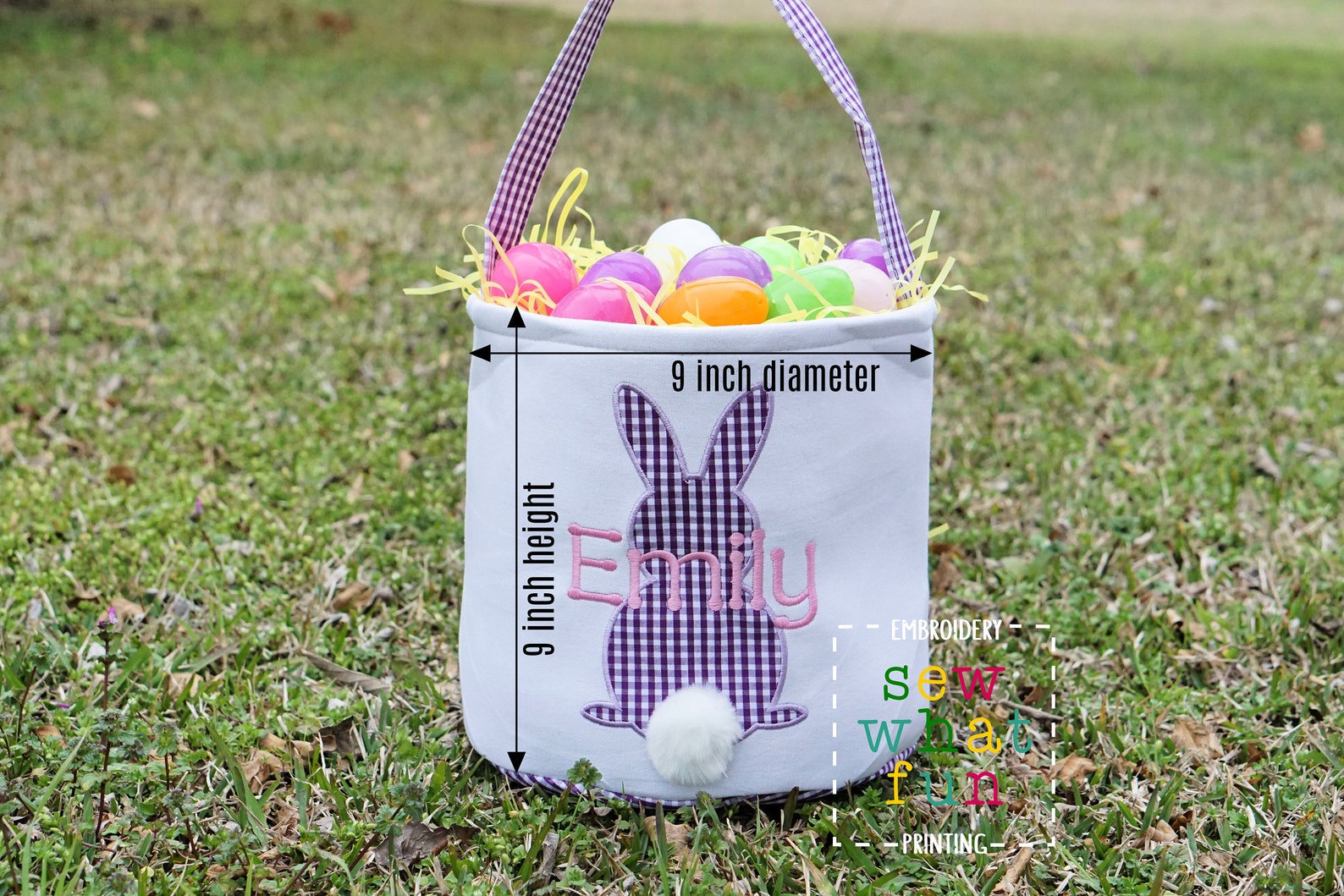Easter Basket Personalized Easter Basket Monogram Easter - Etsy