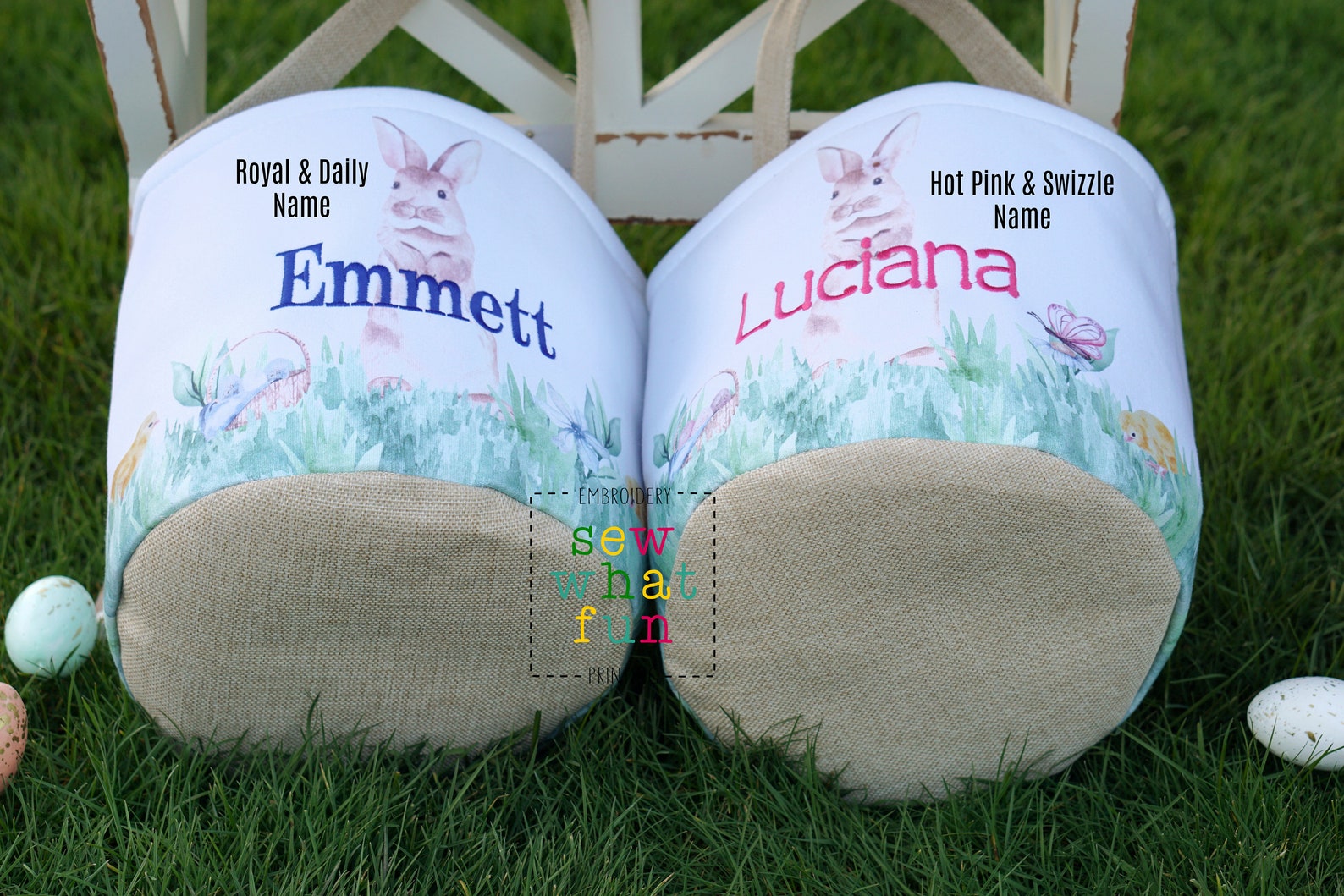 Easter Basket Personalized Easter Basket Monogram Easter - Etsy