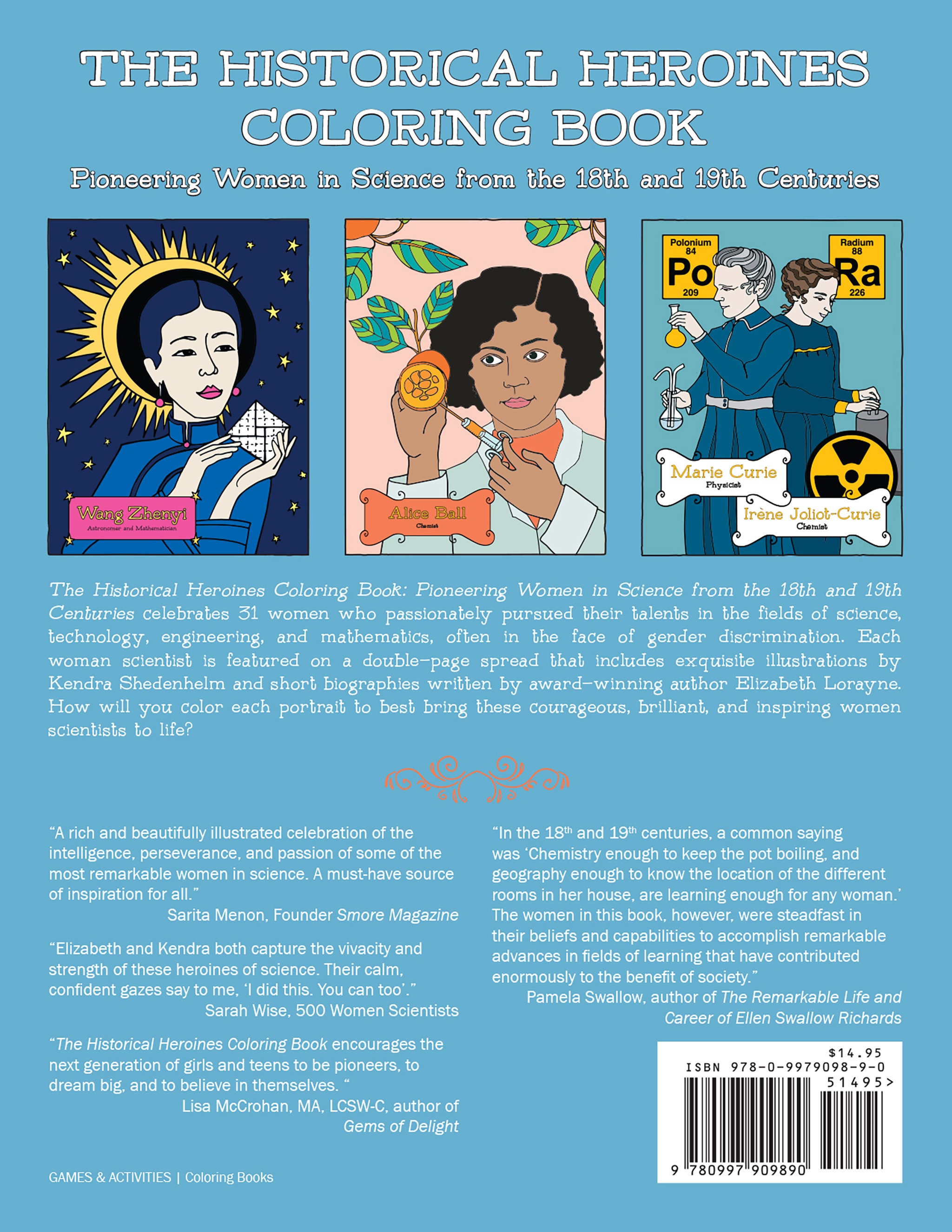 Historical Heroines Coloring Book Pioneering Women in Science - Etsy