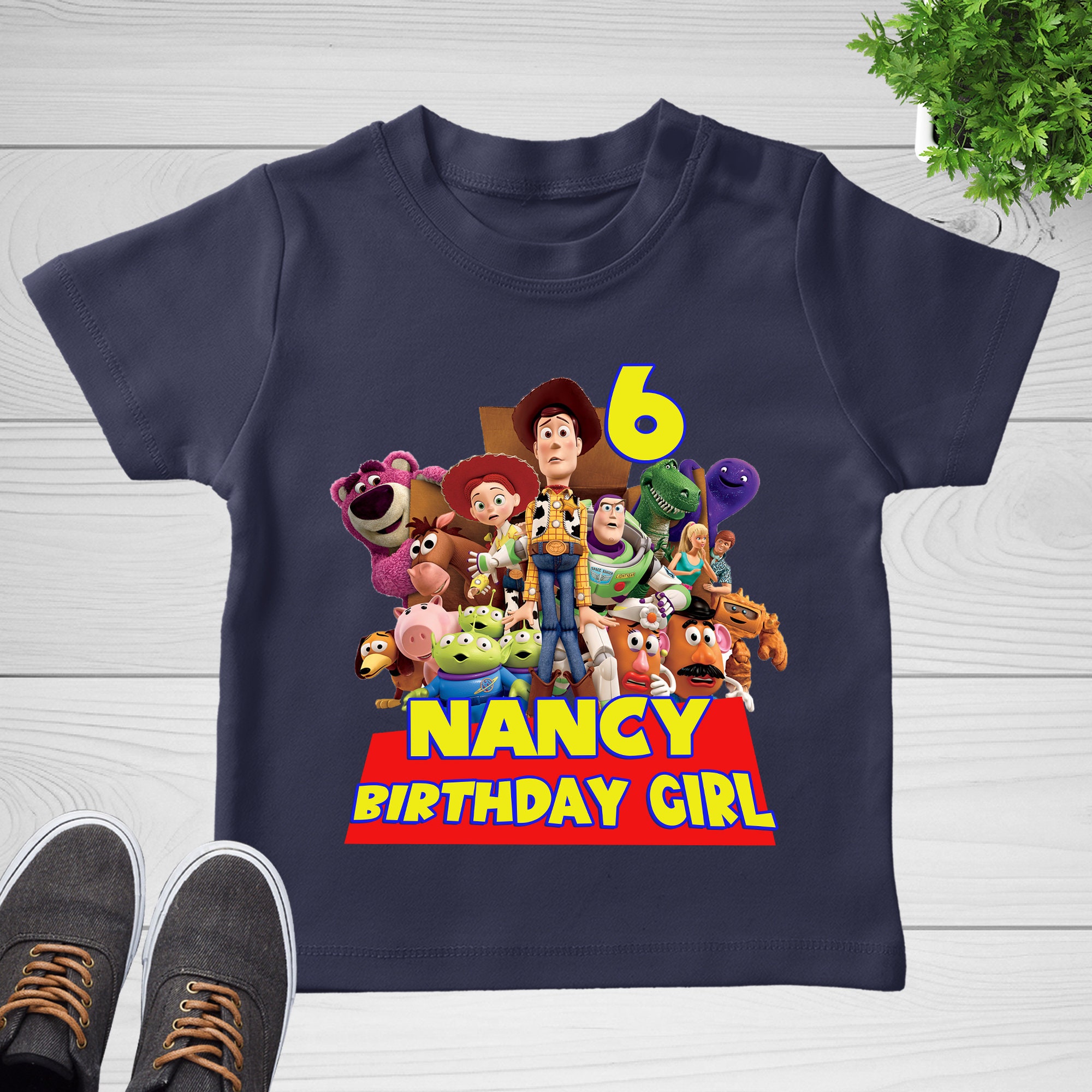 Toy Story Birthday Shirts for Family,custom Birthday Girl Shirt ...
