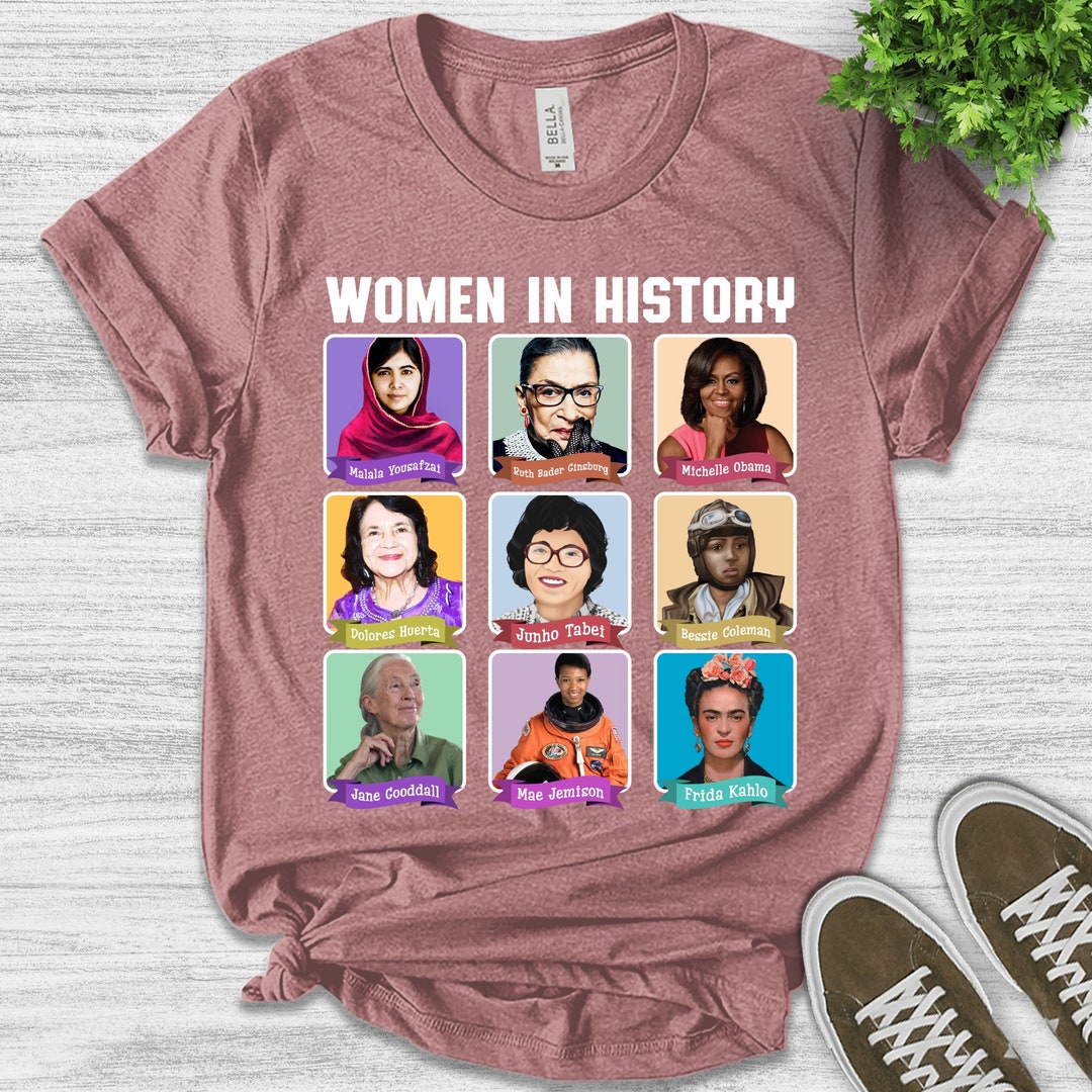 Black Women in History Shirt,black History Month,history Shirt,history ...