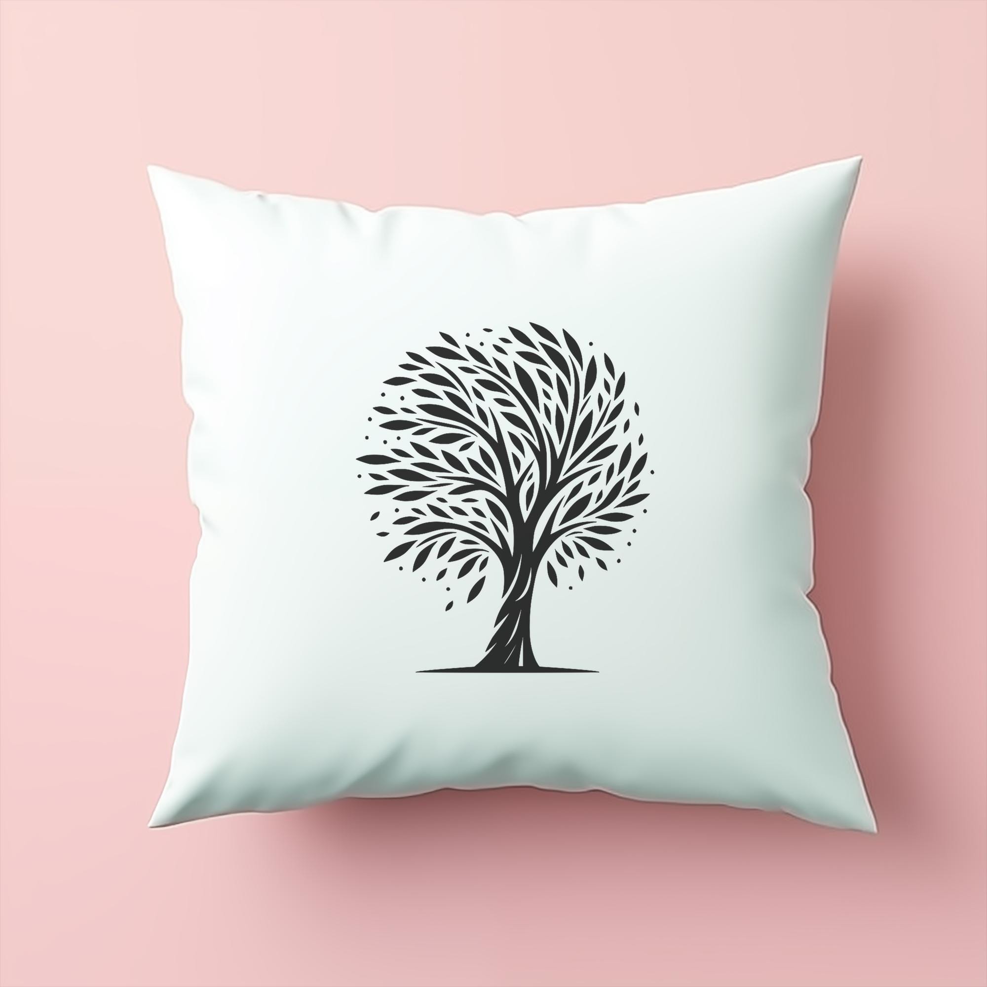 Willow Tree SVG Clipart - Nature Theme, Black Silhouette, Cricut File ...