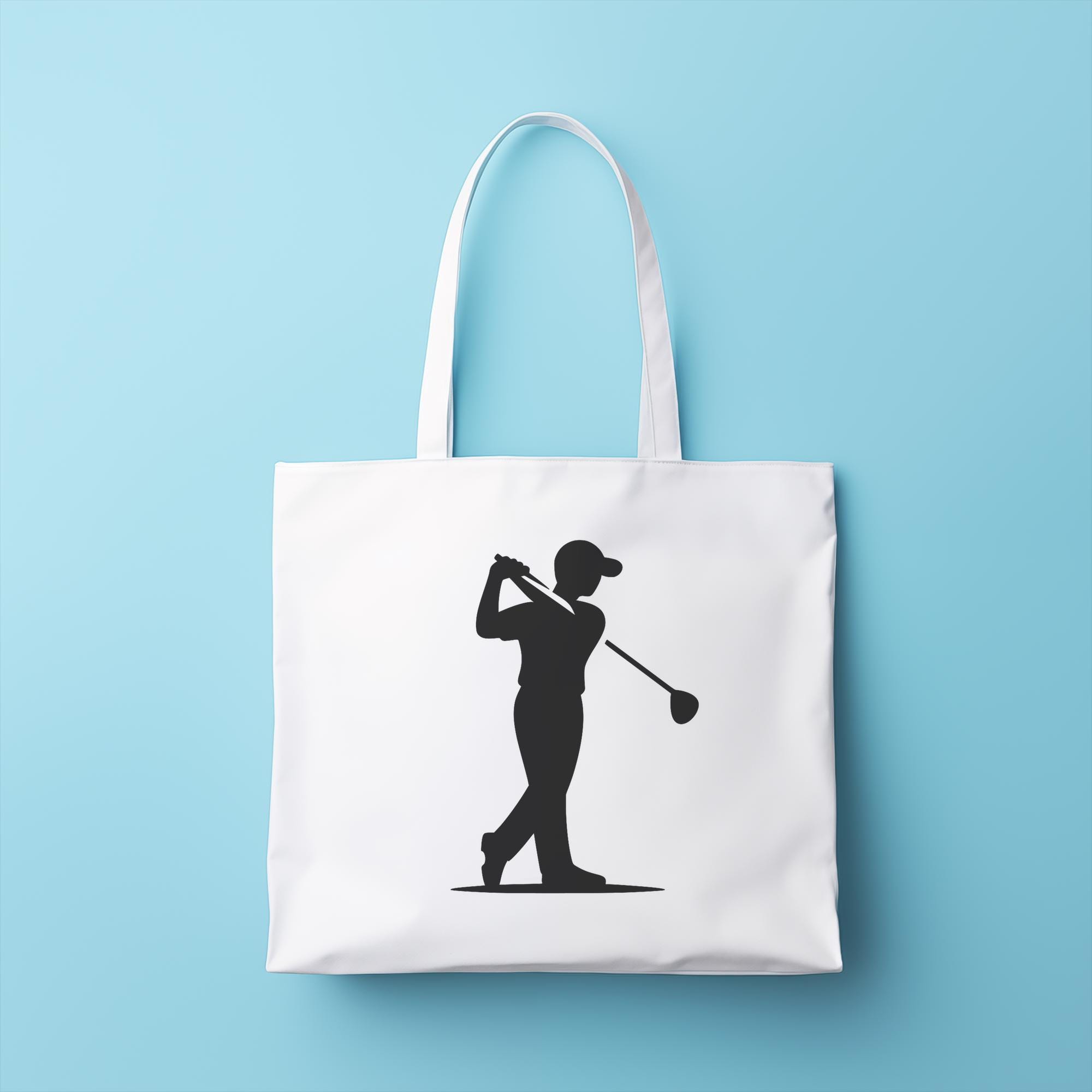 Golf SVG - Sport Clipart, Black Silhouette, Cricut File, Vector ...