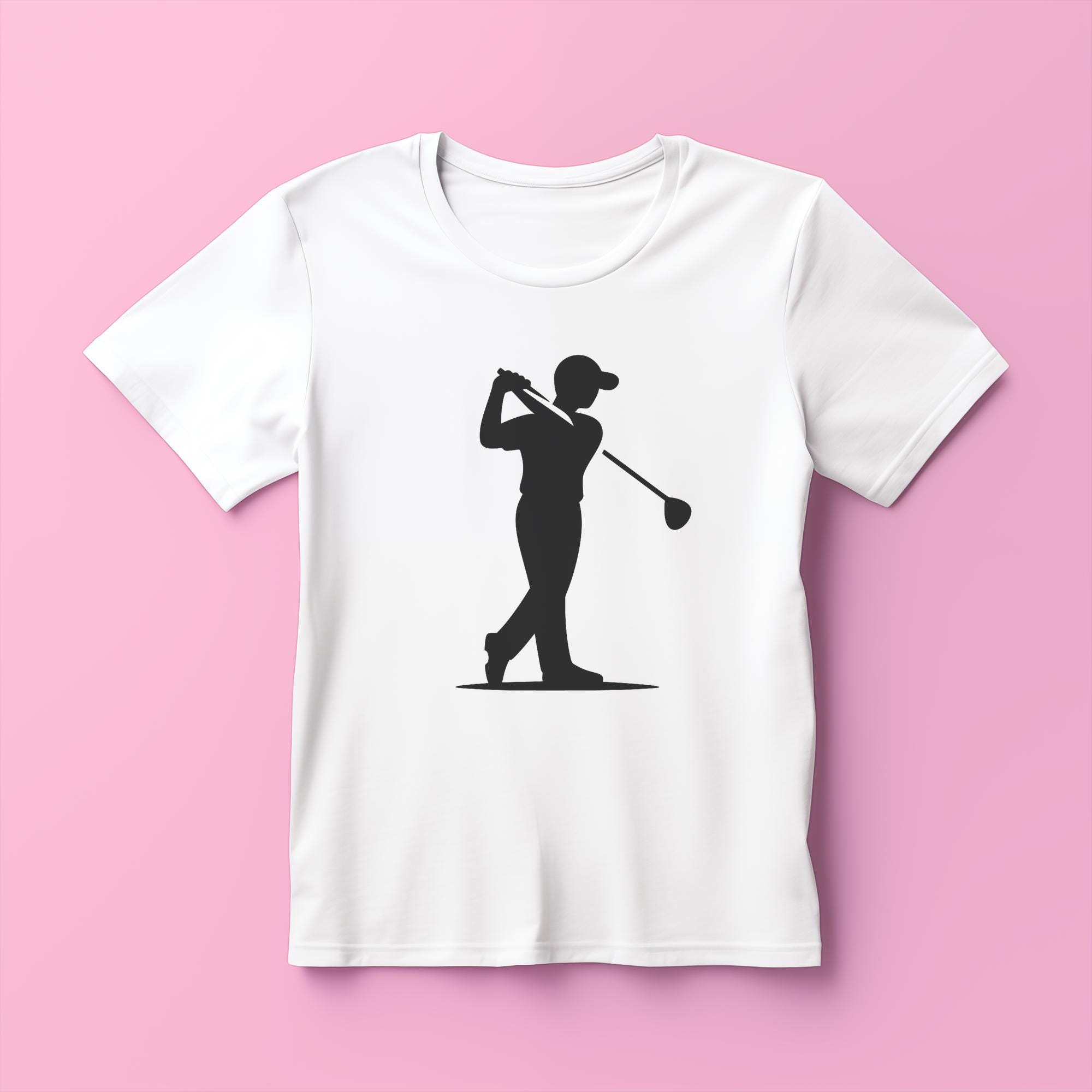 Golf SVG - Sport Clipart, Black Silhouette, Cricut File, Vector ...
