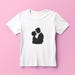 Hug SVG - Affection Clipart, Black Silhouette, Cricut File, Vector ...