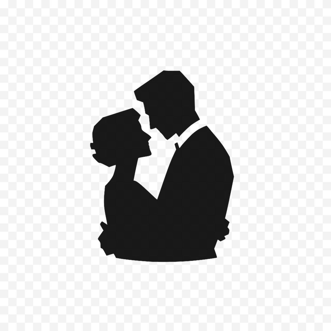 Hug SVG Affection Clipart, Black Silhouette, Cricut File, Vector ...