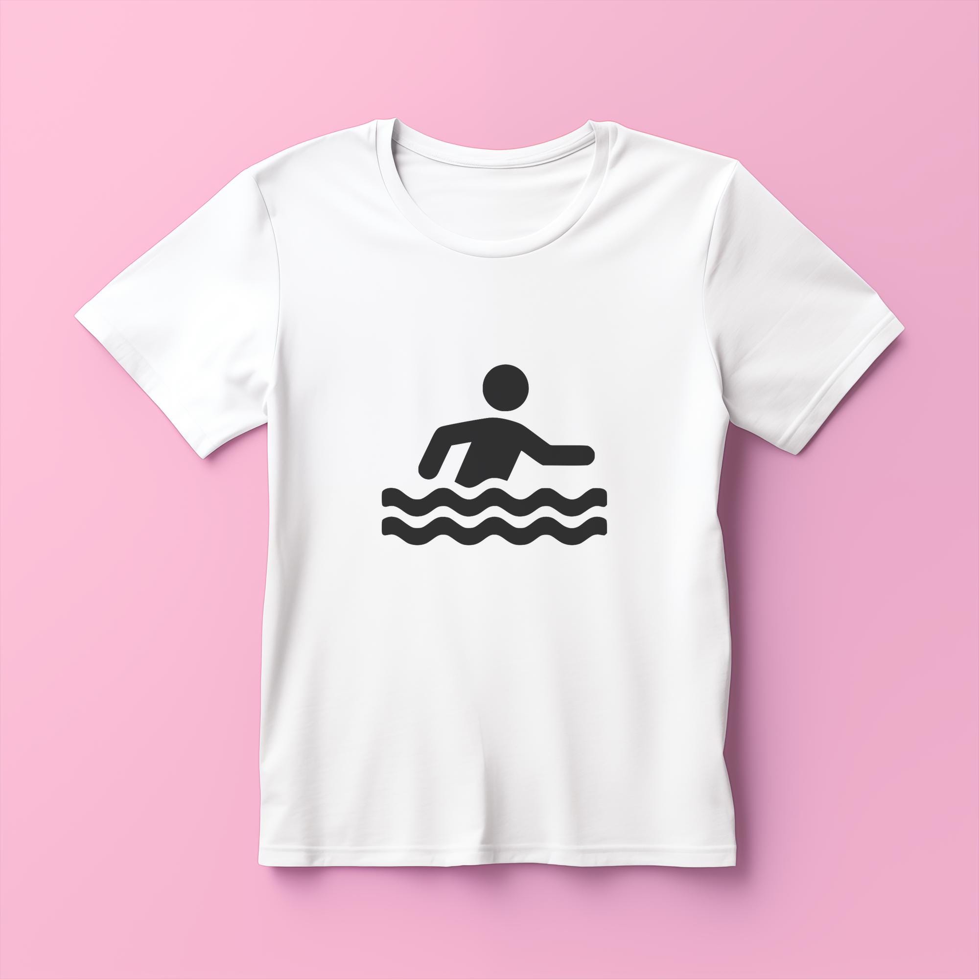 Swimming SVG - Water Sports Clipart, Black Silhouette, Cricut File ...