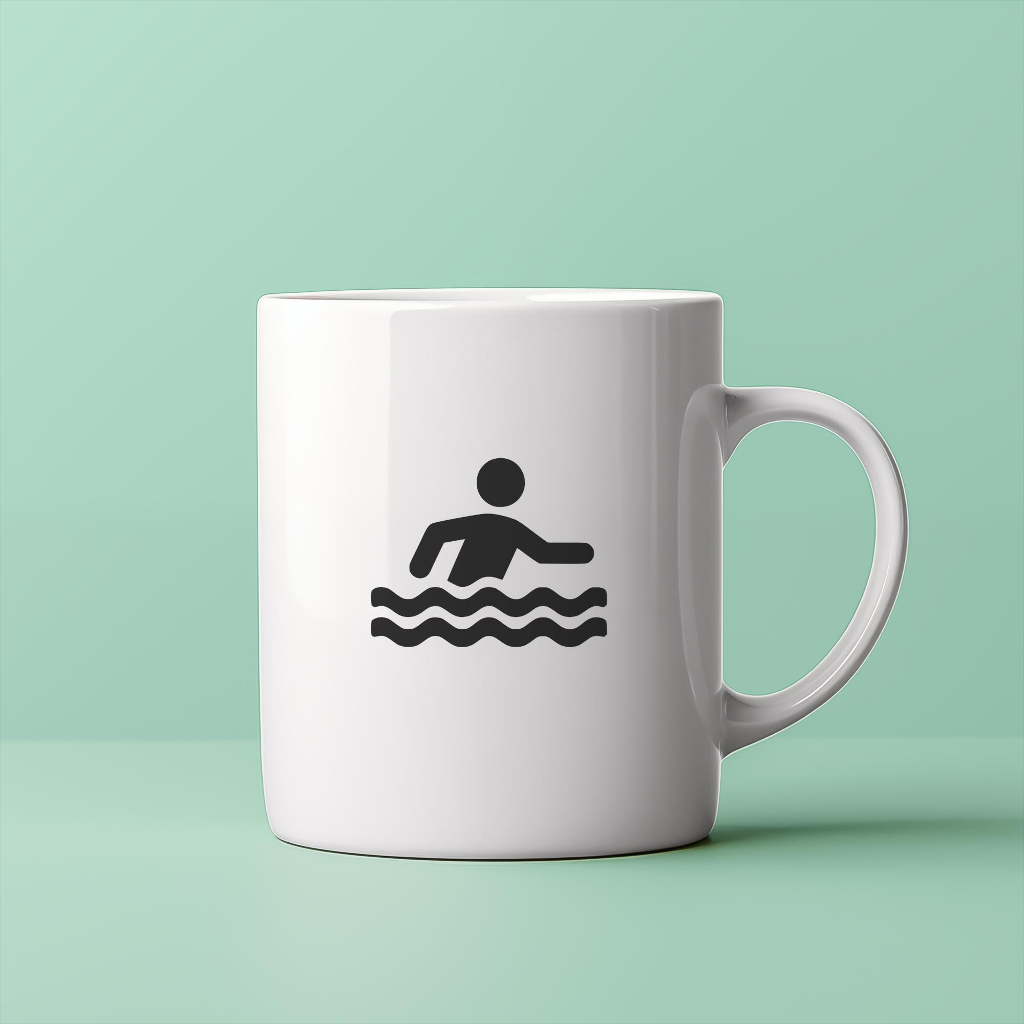 Swimming SVG - Water Sports Clipart, Black Silhouette, Cricut File ...