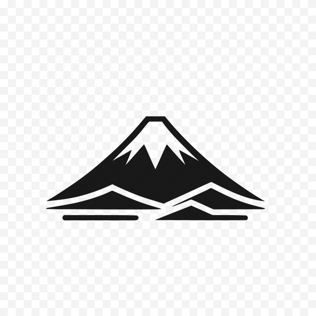 Mount Fuji SVG - Nature Clipart, Black Silhouette, Cricut File, Vector ...