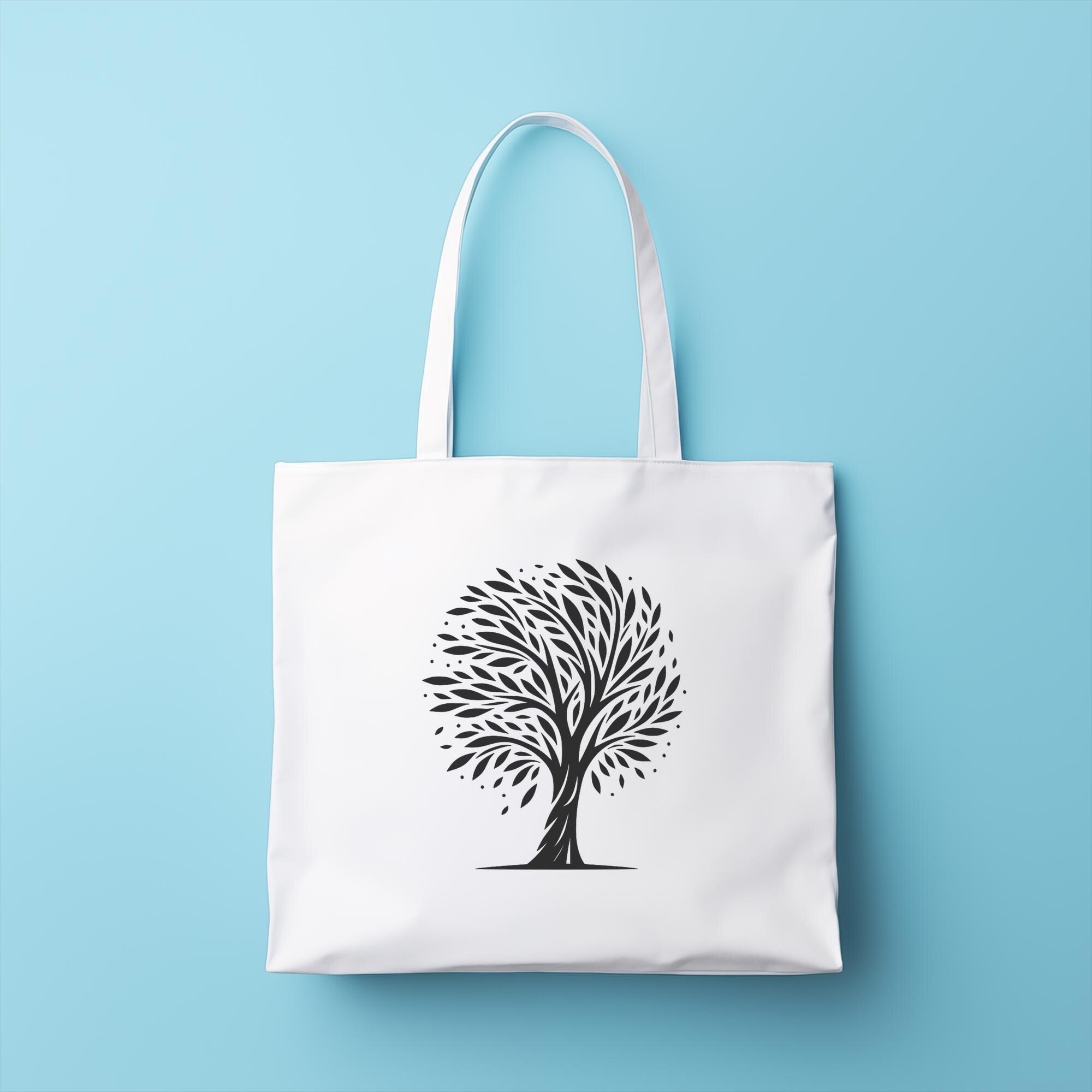 Willow Tree SVG Clipart - Nature Theme, Black Silhouette, Cricut File ...