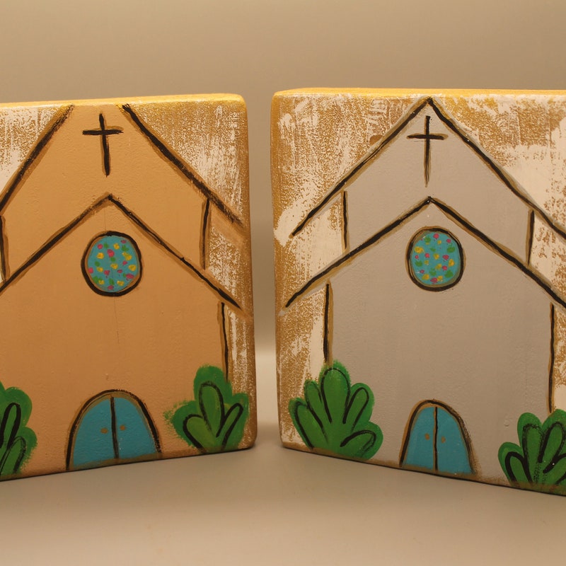 Painted Blocks - Etsy