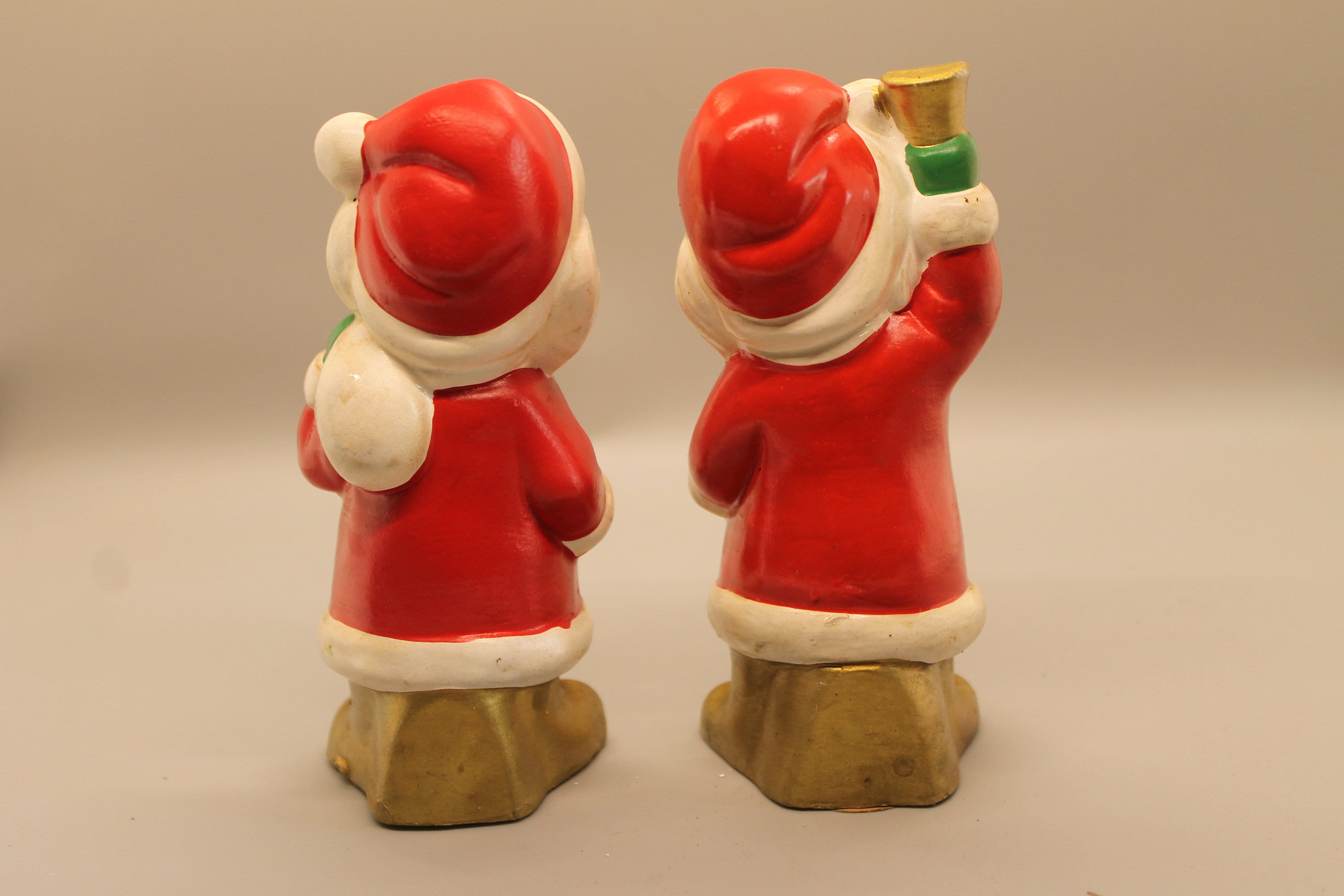 Vintage Santa Figurines - Etsy