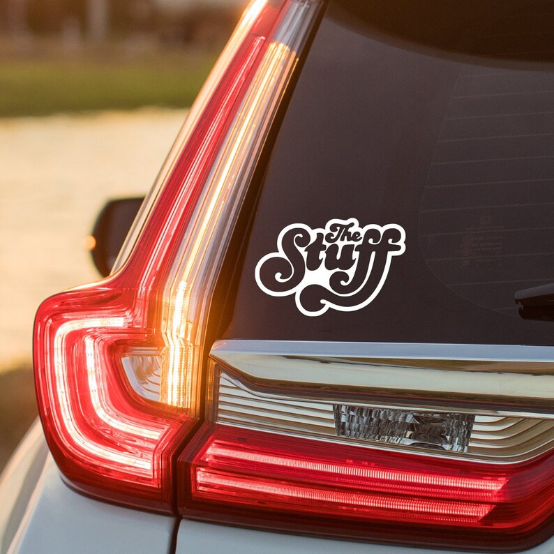 The Stuff Car Window Decals - Etsy
