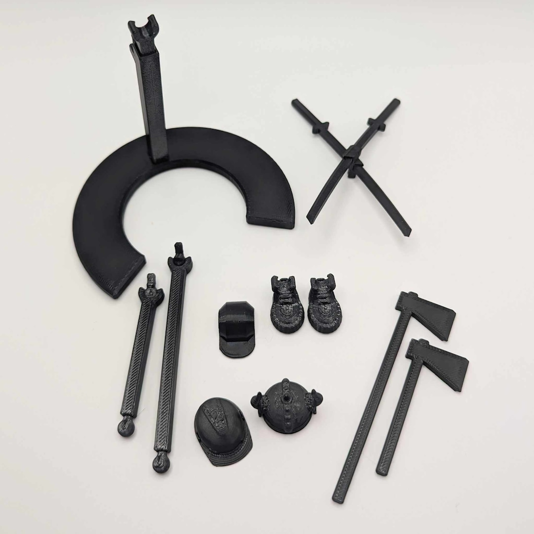 3D Printed Dummy 13 Accessory Pack (dummy 13 Figure Not Included) - Etsy