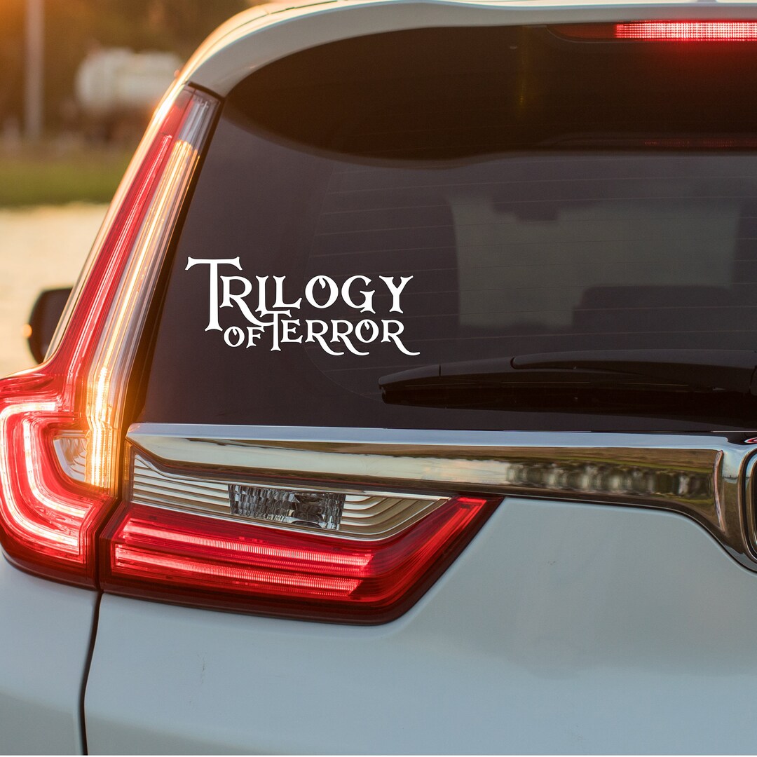 Trilogy of Terror Car Window Decals - Etsy