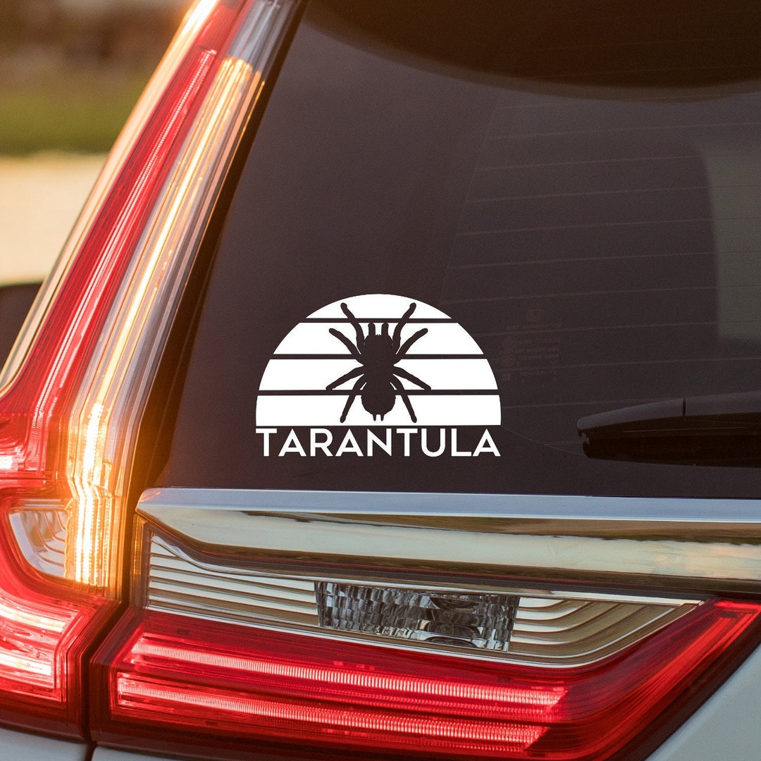 Tarantula Car Window Decals - Etsy