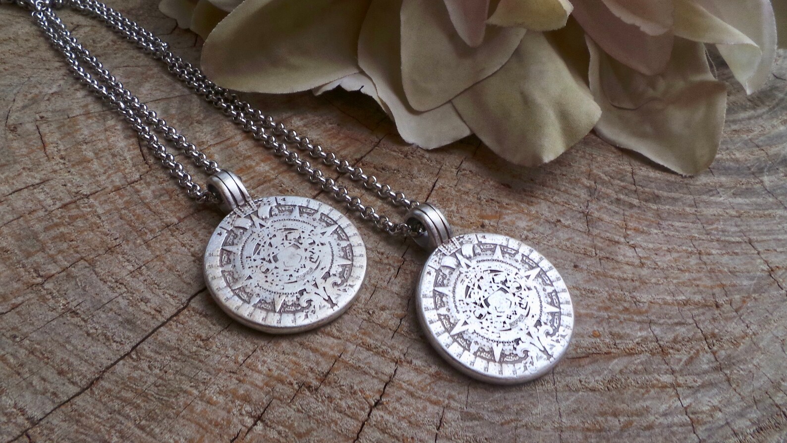 Mens Coin Necklace. Medallion Necklace for Men. Mens Necklace. - Etsy