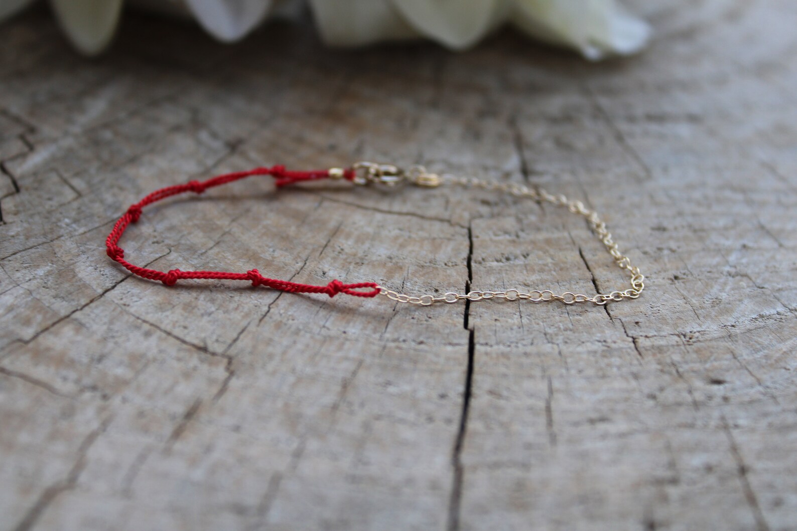 Red String Bracelet. Red String of Fate Bracelet. Red String - Etsy