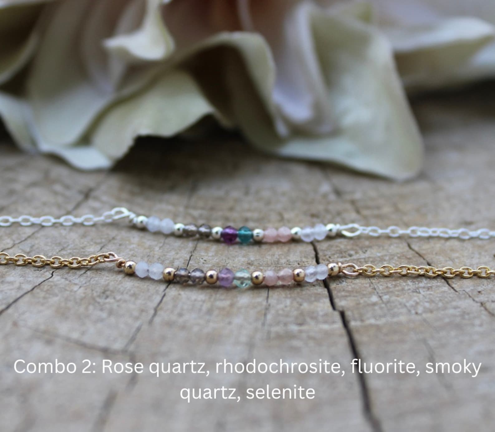 Cancer Support Bracelet. Gemstone Cancer Support Bracelet. Crystal ...