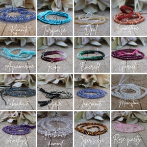 Charm and Gemstone Silk Cord Bracelet. Gemstone Cord Bracelet. Pearl ...