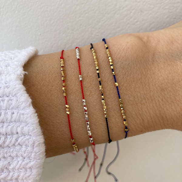 Silk Cord Bracelet - Etsy