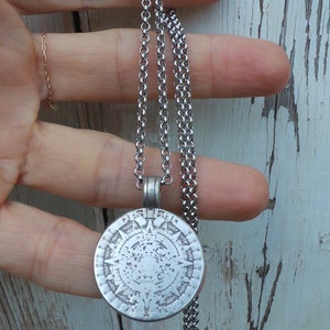 Mens Coin Necklace. Medallion Necklace for Men. Mens Necklace. - Etsy
