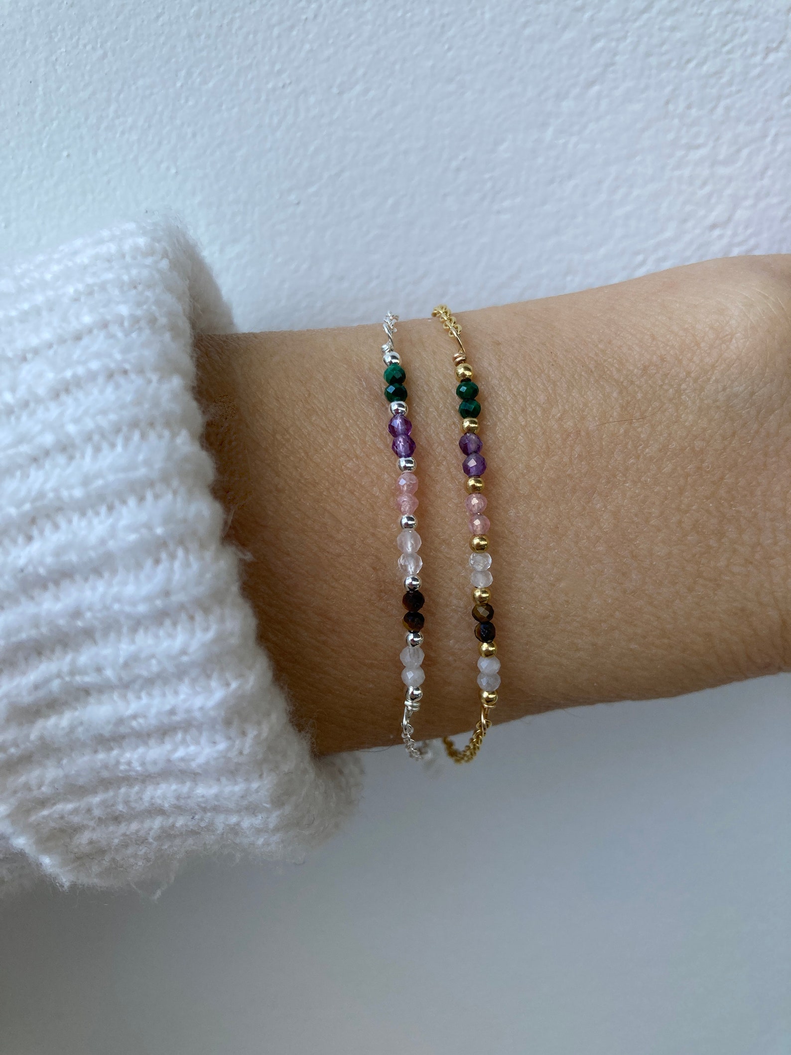 Cancer Support Bracelet. Gemstone Cancer Support Bracelet. Crystal ...