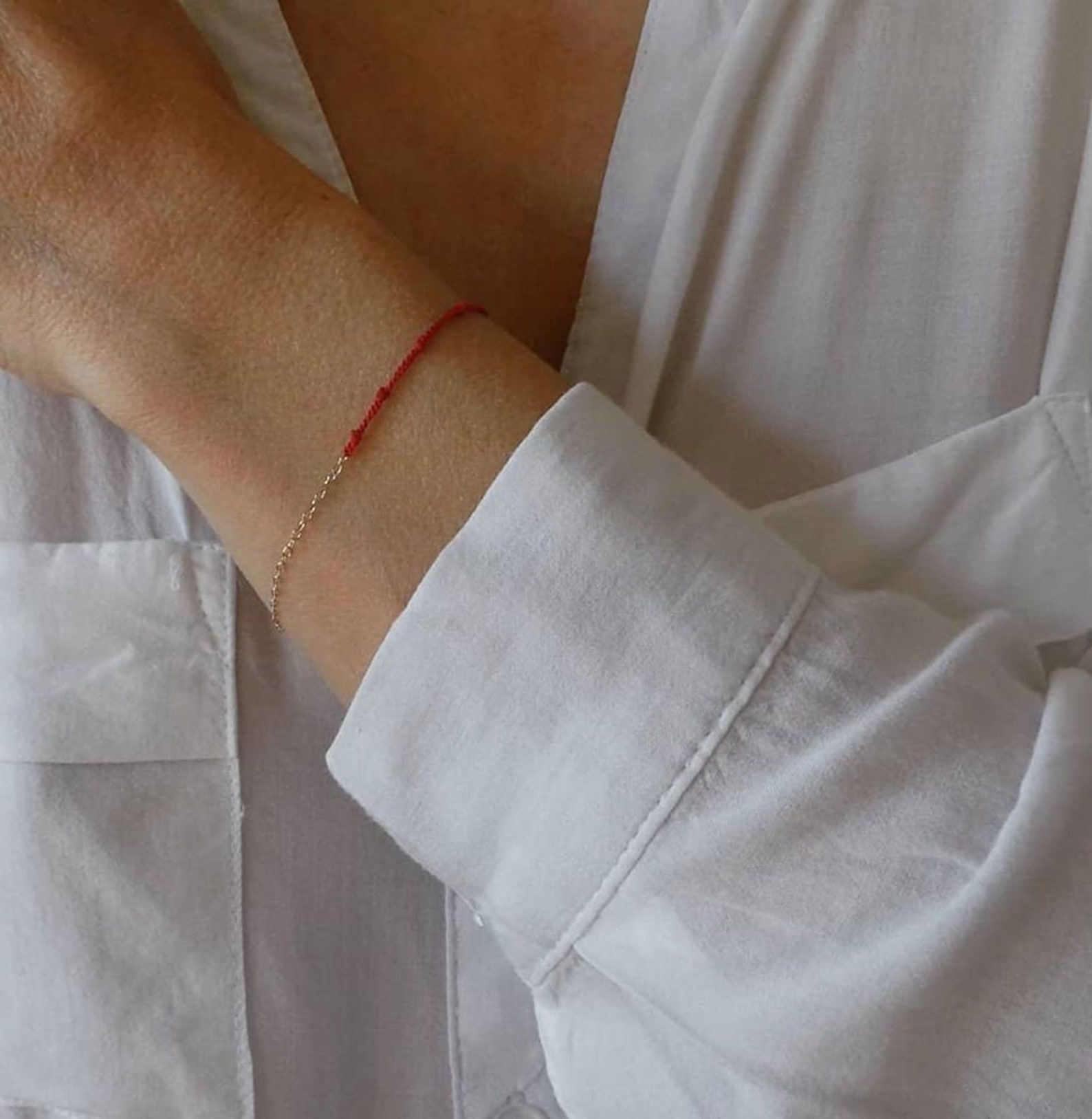 Red String Bracelet. Red String of Fate Bracelet. Red String - Etsy