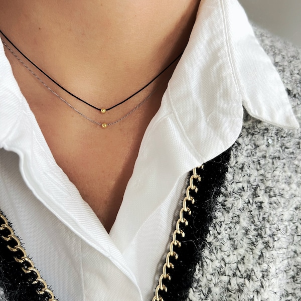 String Choker - Etsy