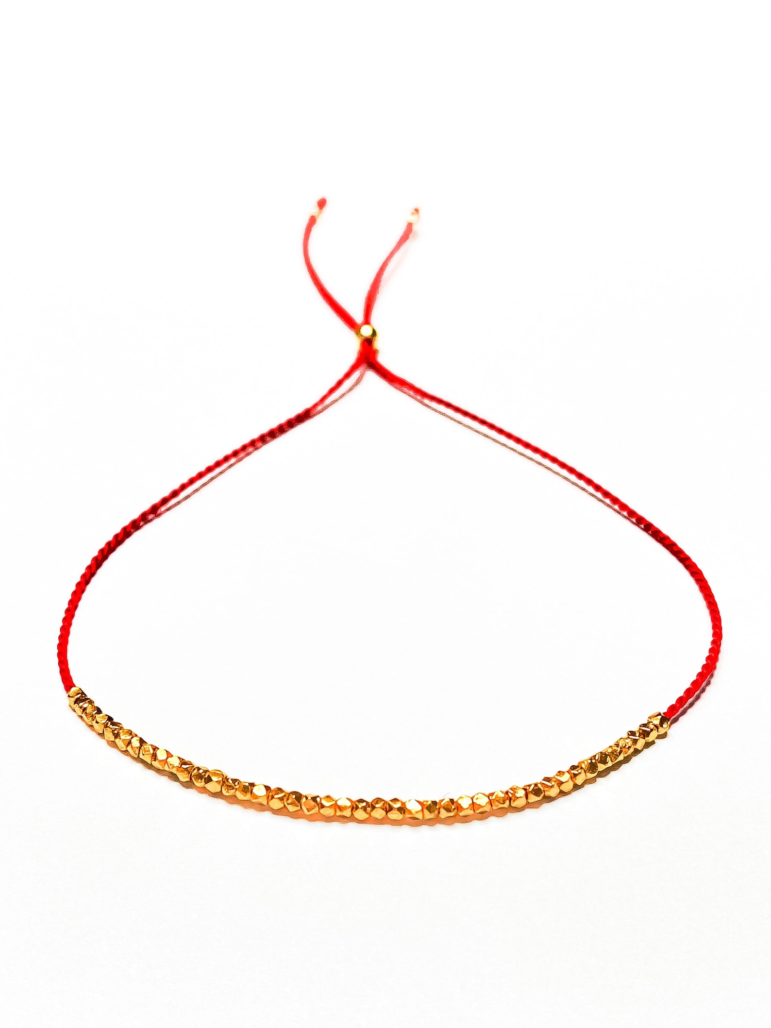 Red Silk String Protection Bracelet Wish Bracelet Friendship - Etsy