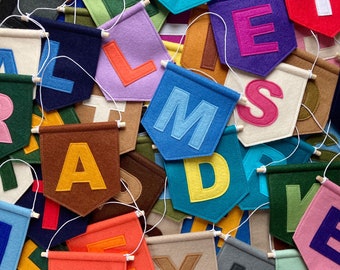 Custom Initial Flag - Etsy