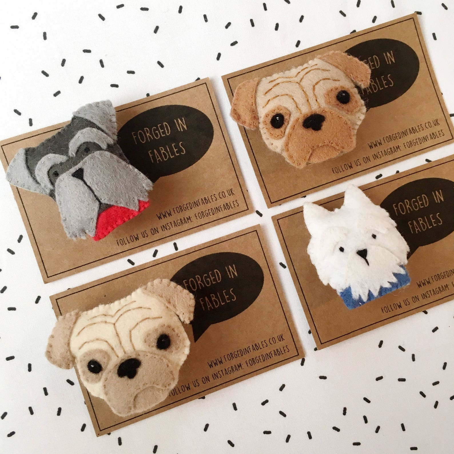 Labrador Felt Brooch Magnet or Keyring Black Lab | Etsy