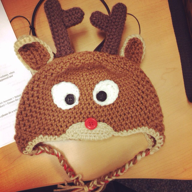 Rudolph Hat - Etsy