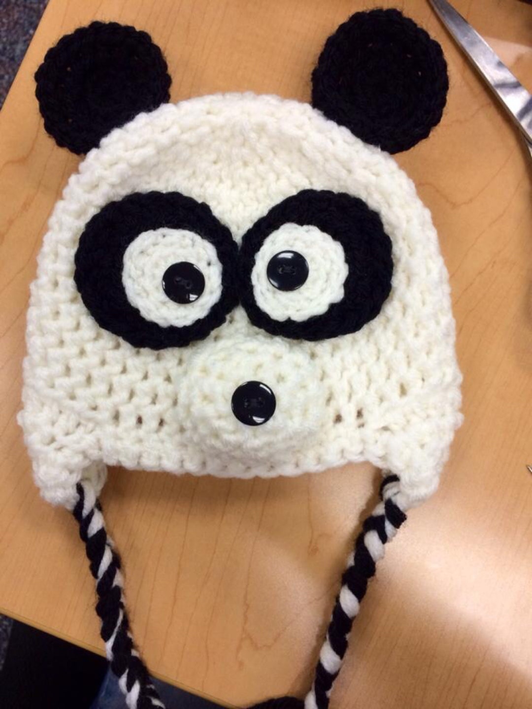 Panda Hat - Etsy