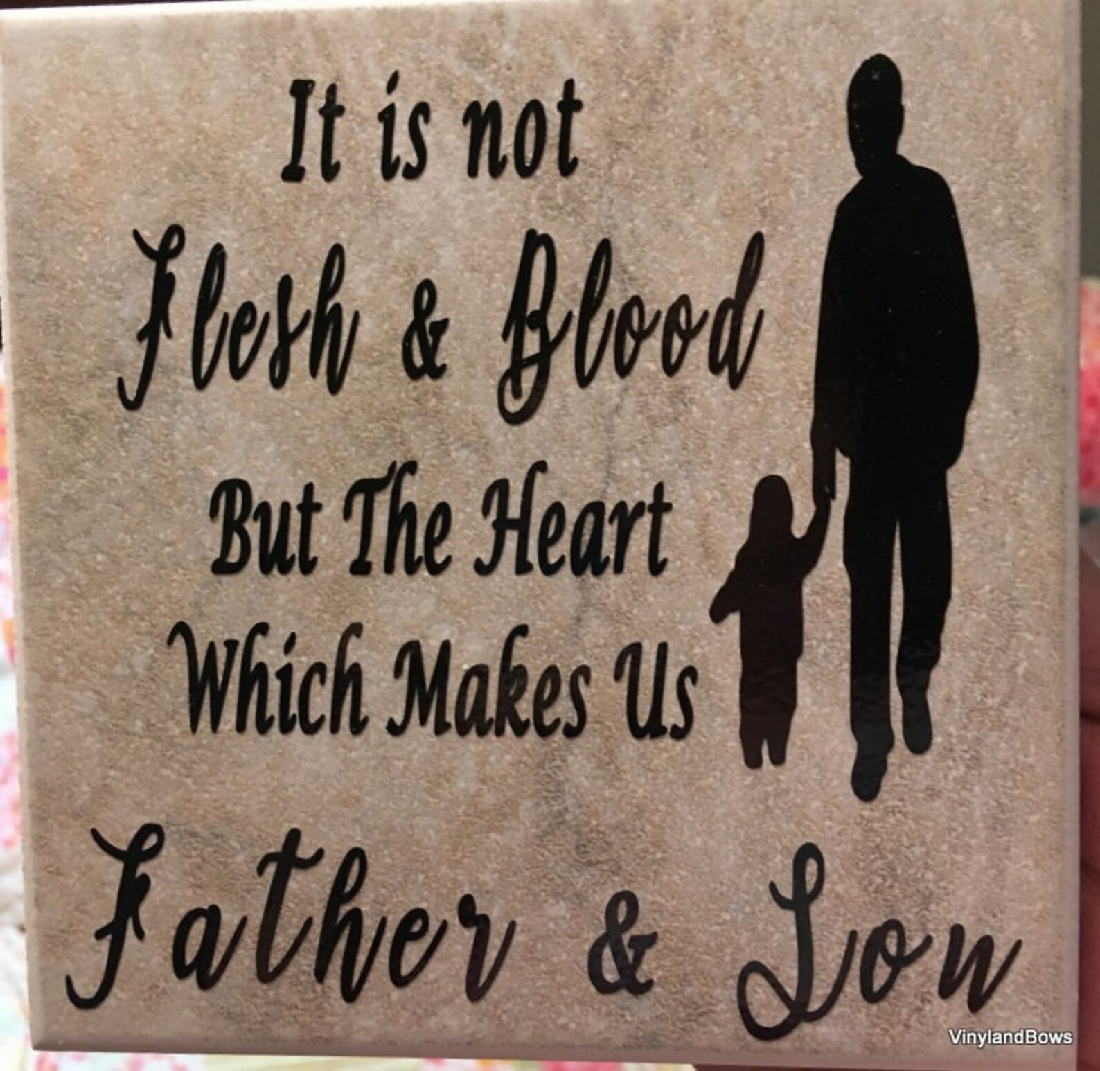 It is Not Flesh and Blood but the Heart Which Makes Us Father and Son ...