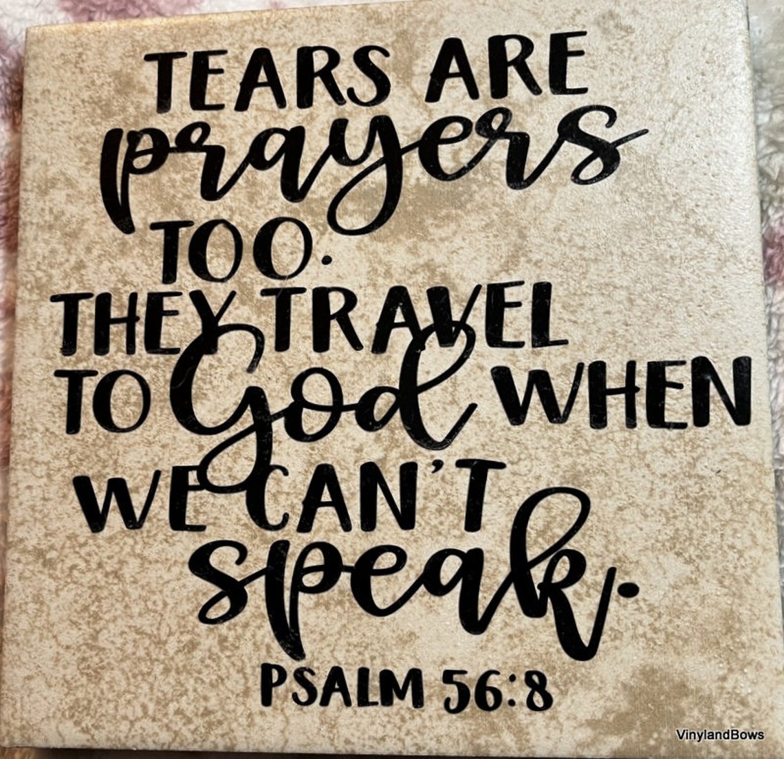 Tears Are Prayers Too. They Travel to God When We Can't Speak. Psalm 56 ...