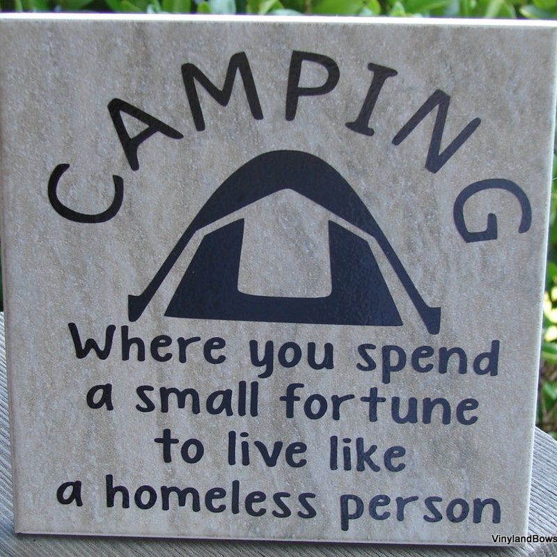 Camping Homeless Person Svg - Etsy
