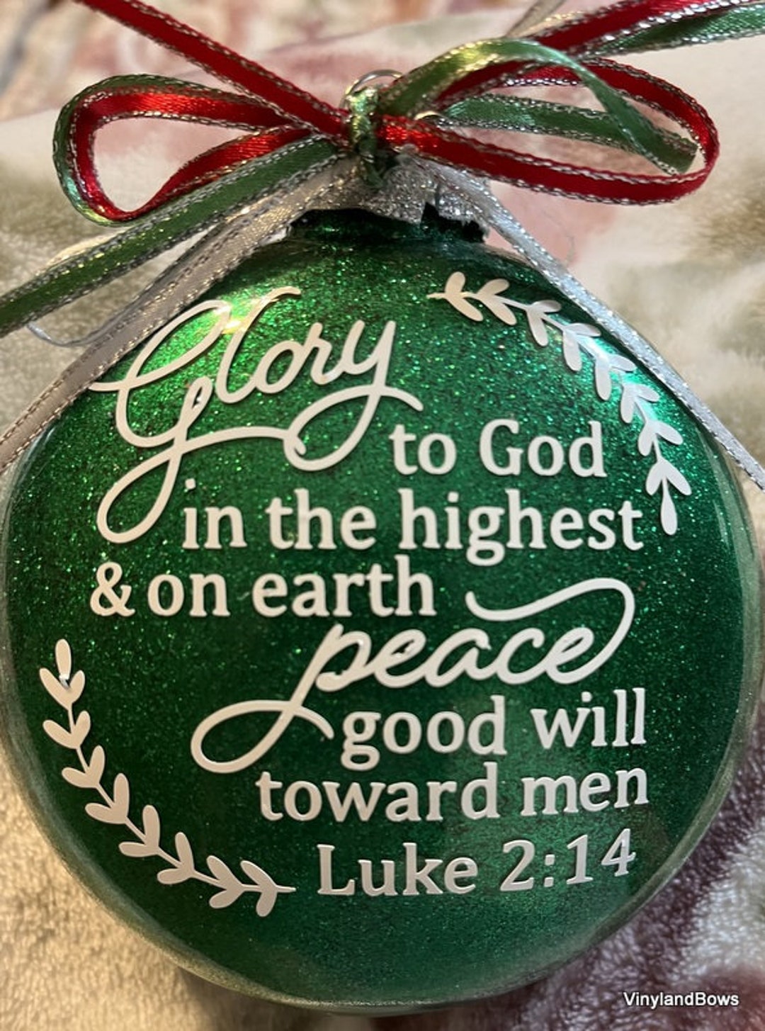 Glory to God in the Highest & on Earth Peace Good Will Toward Men ...