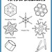 Snowflake Activity Pack - Etsy