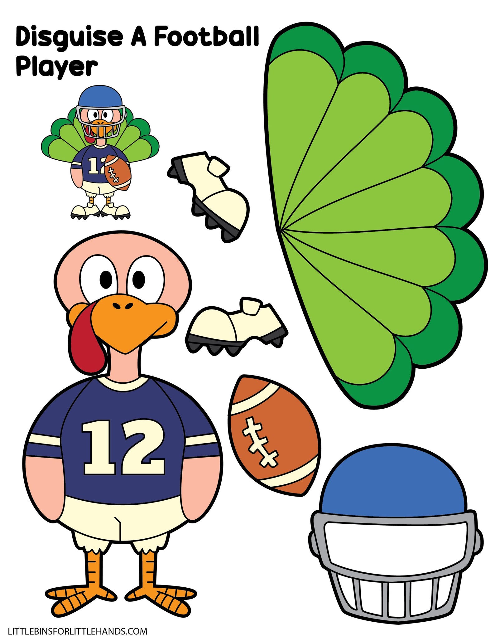 Turkey Disguises Printable Art Pack - Etsy