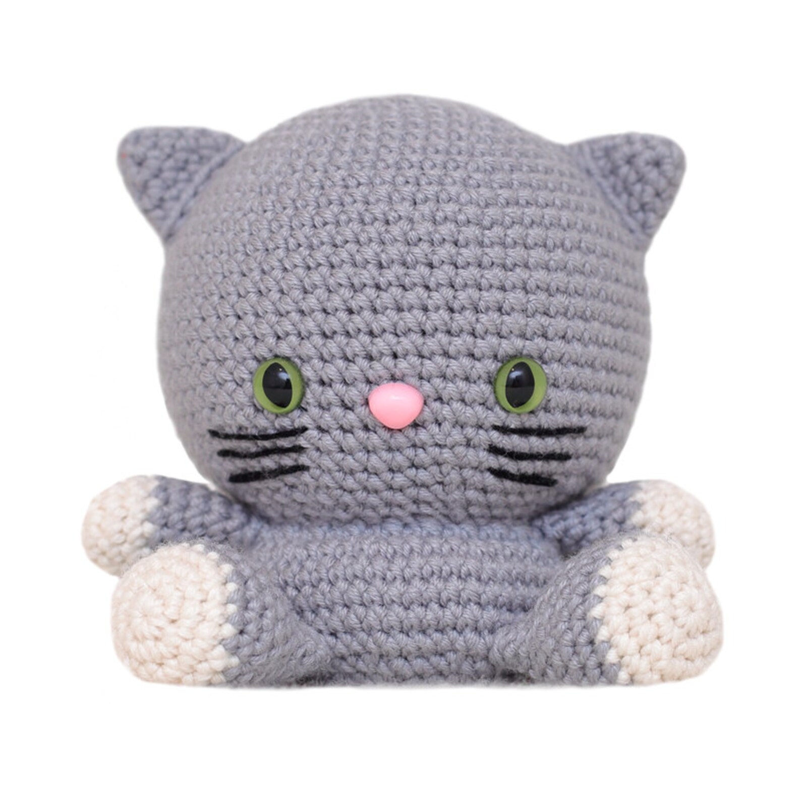 Fat Face Cat Amigurumi Pattern - Etsy