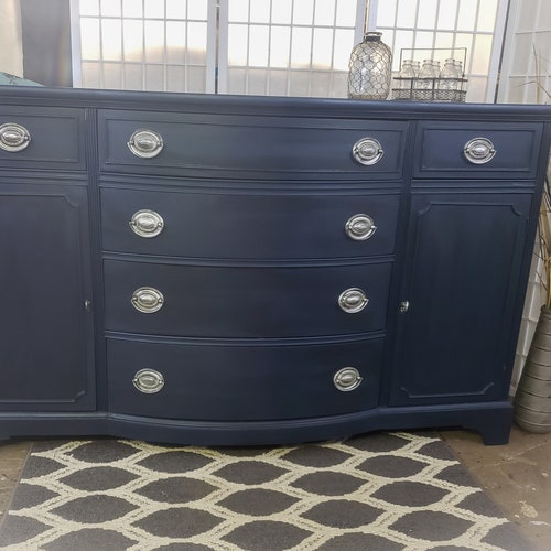Rustic Blue Buffet Example Only - Etsy