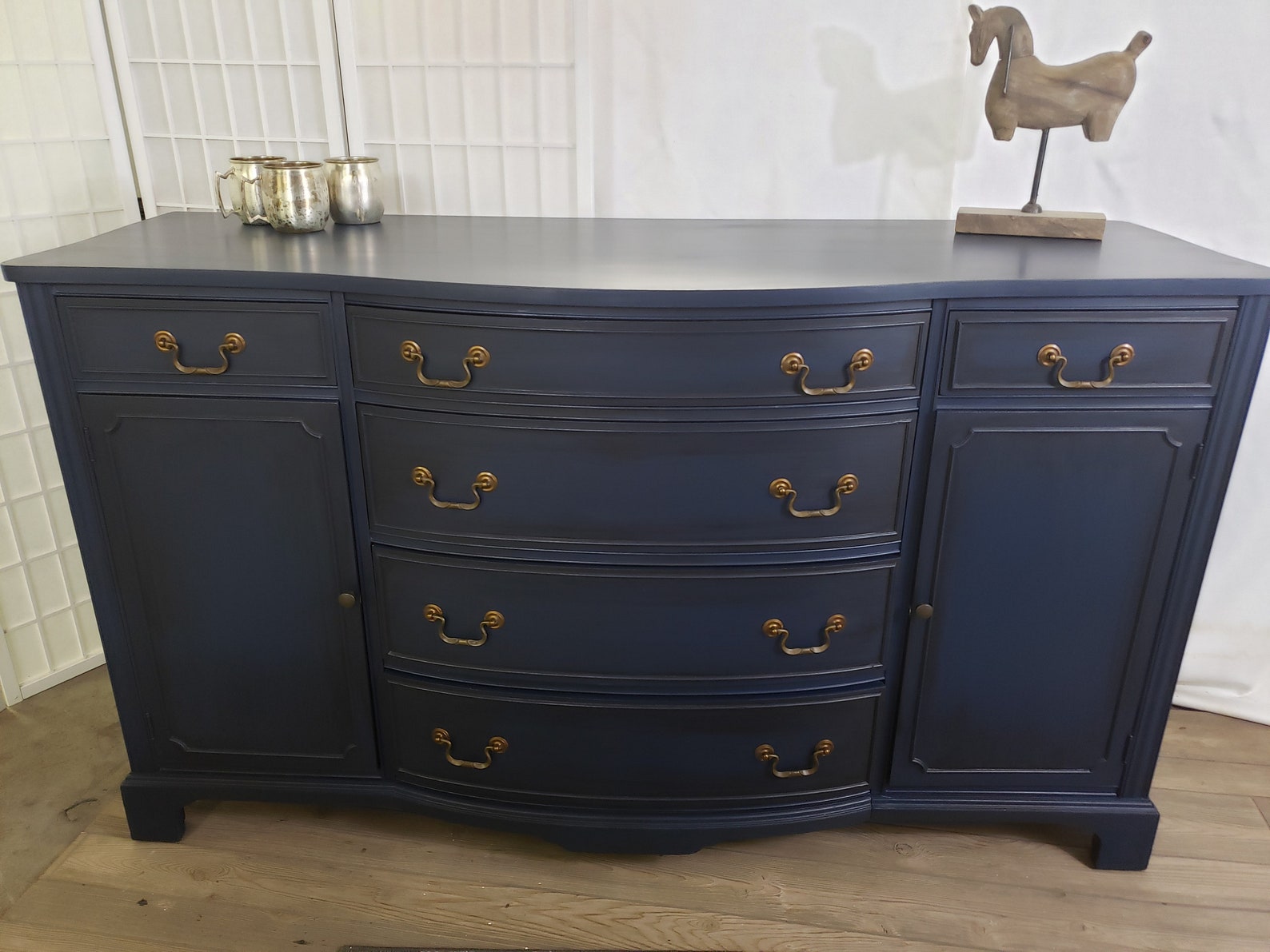 Rustic Blue Buffet- Example Only - Etsy