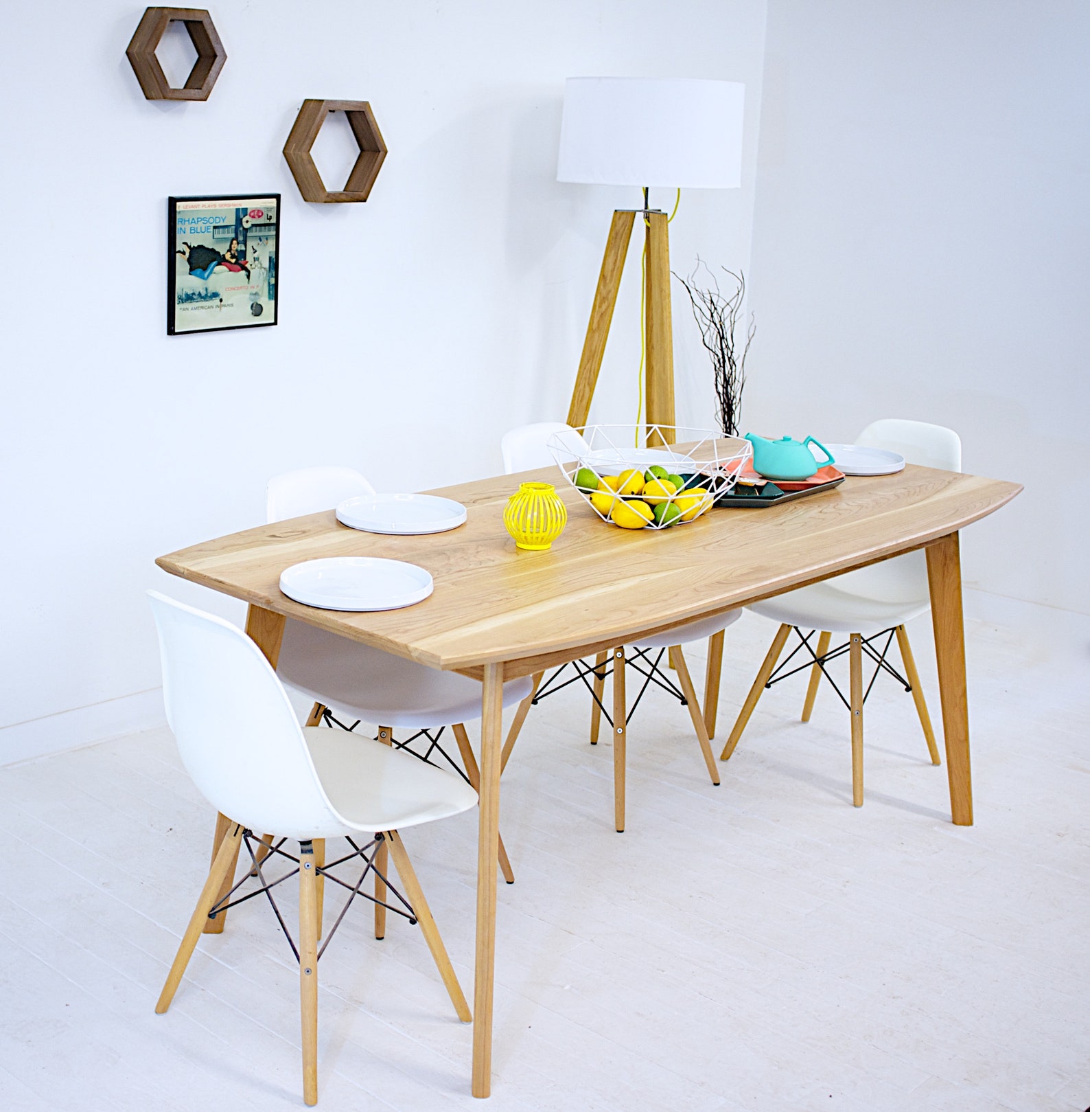 Scandinavian Modern Dining Table Handmade Furniture by - Etsy