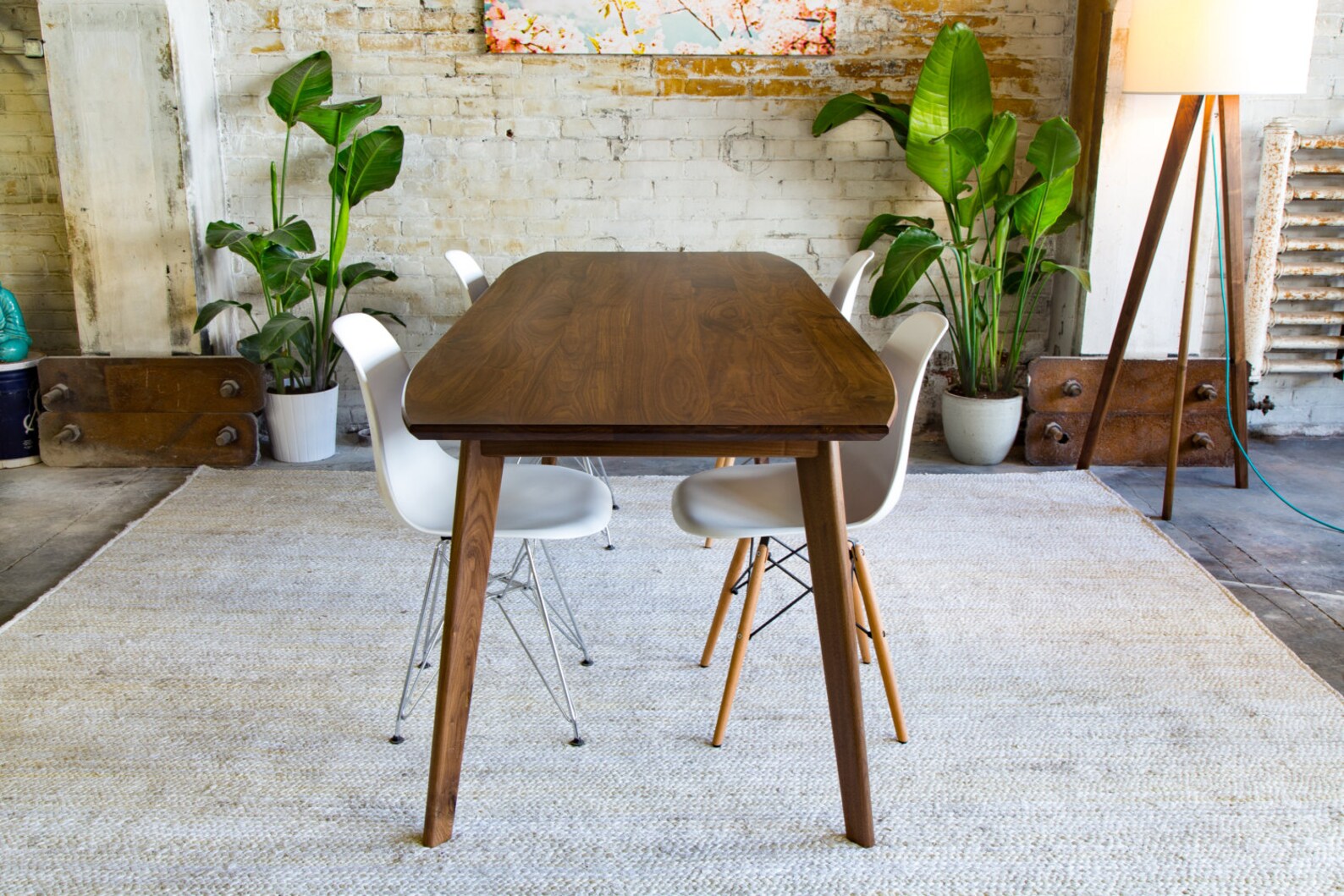 Scandinavian Modern Dining Table Handmade Furniture by - Etsy