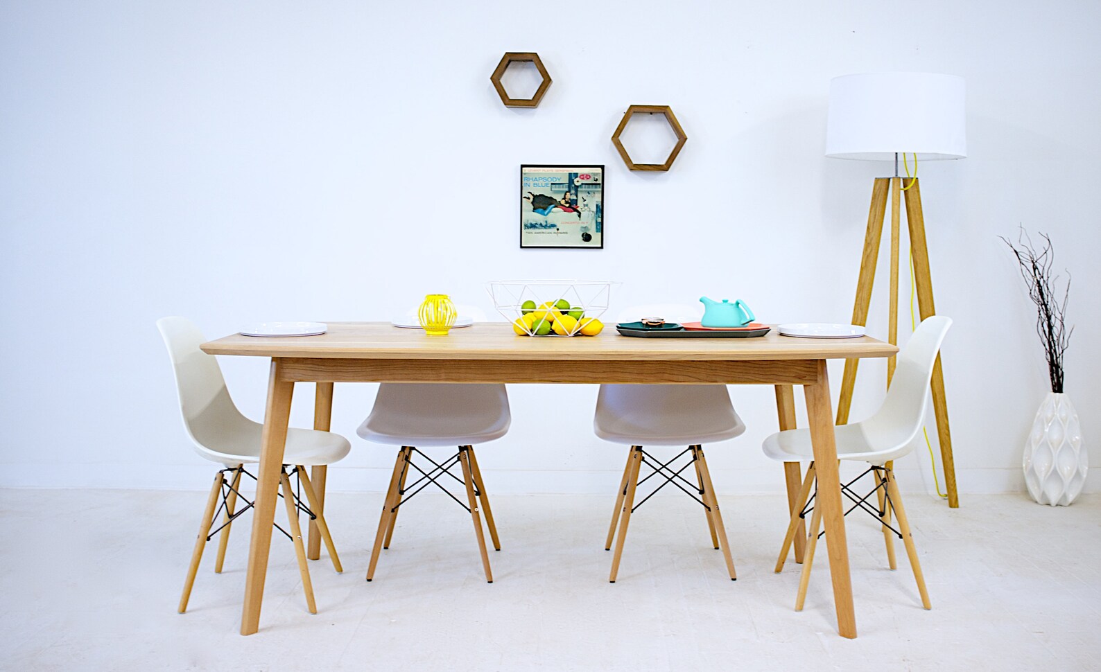 Scandinavian Modern Dining Table Handmade Furniture by - Etsy