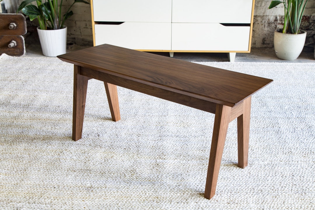 Dining Table Bench Modern Handcrafted Solid Wood Furniture by ...