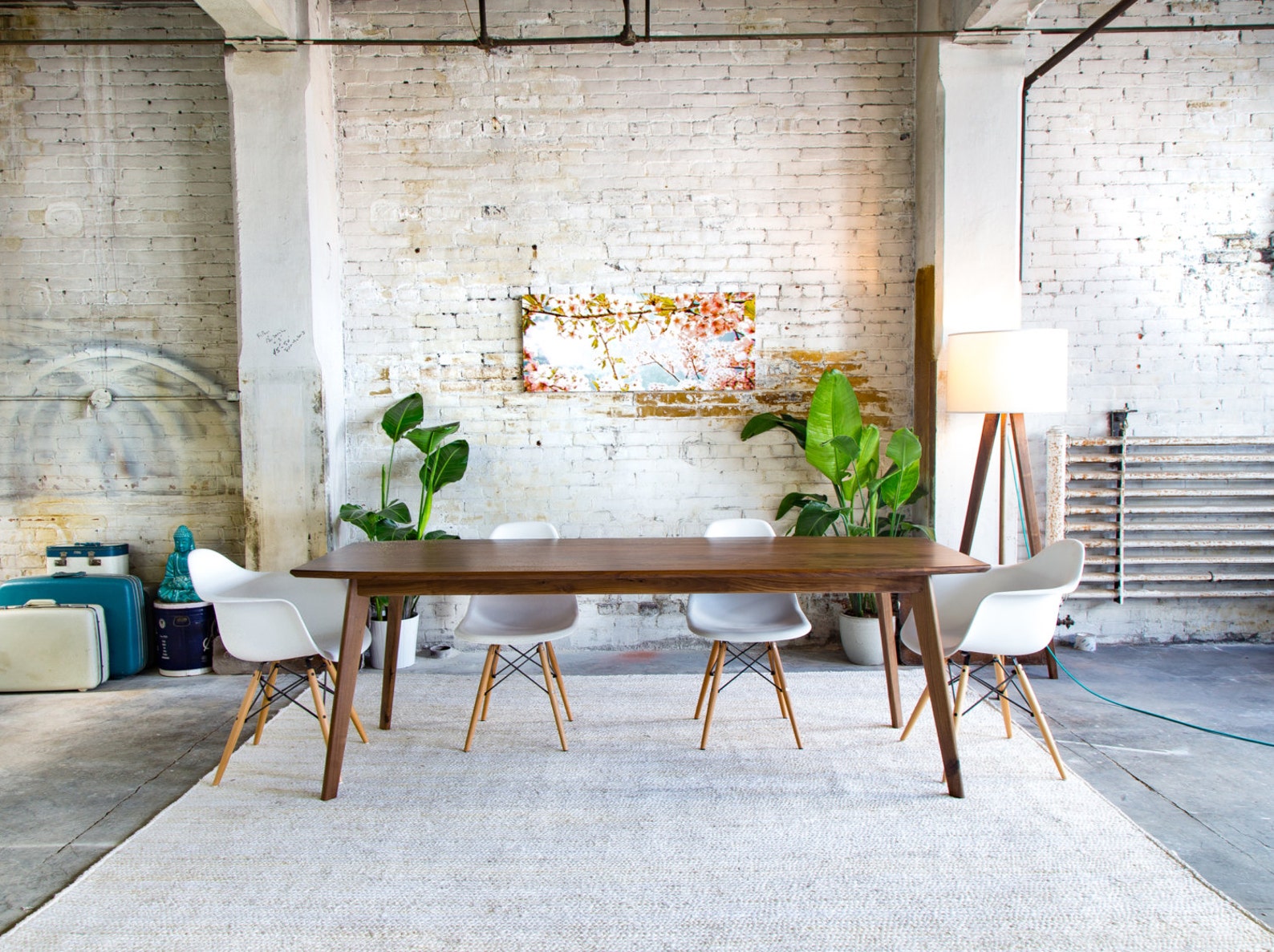 Scandinavian Modern Dining Table Handmade Furniture by - Etsy