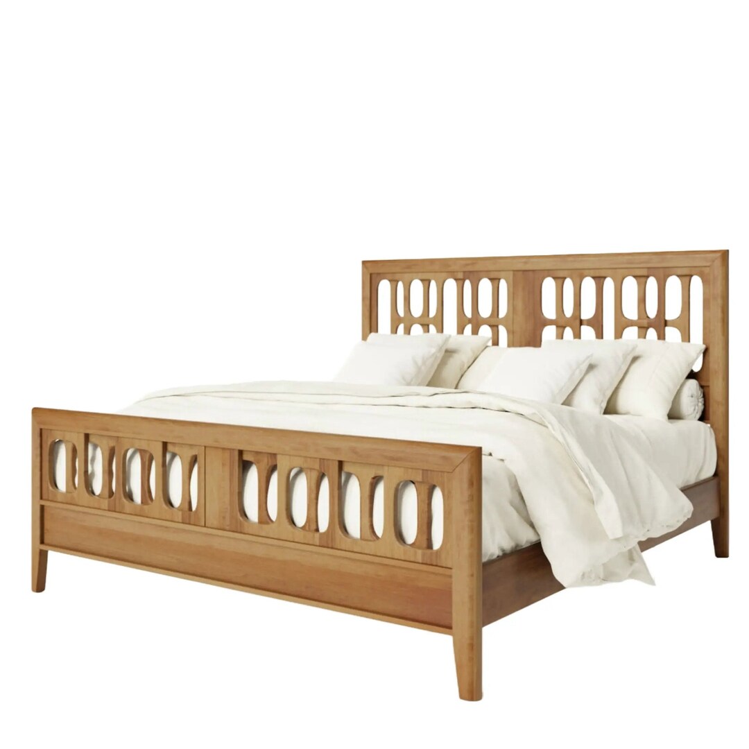 The Van Aiken: the Handcrafted Boho Bed Frame. - Etsy